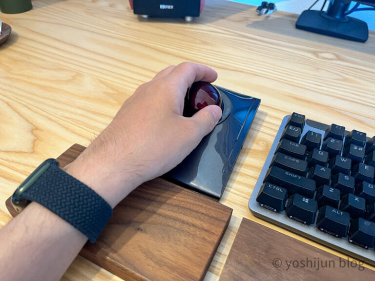 【Slimblade Pro トラックボール】右利きに便利な左手デバイス